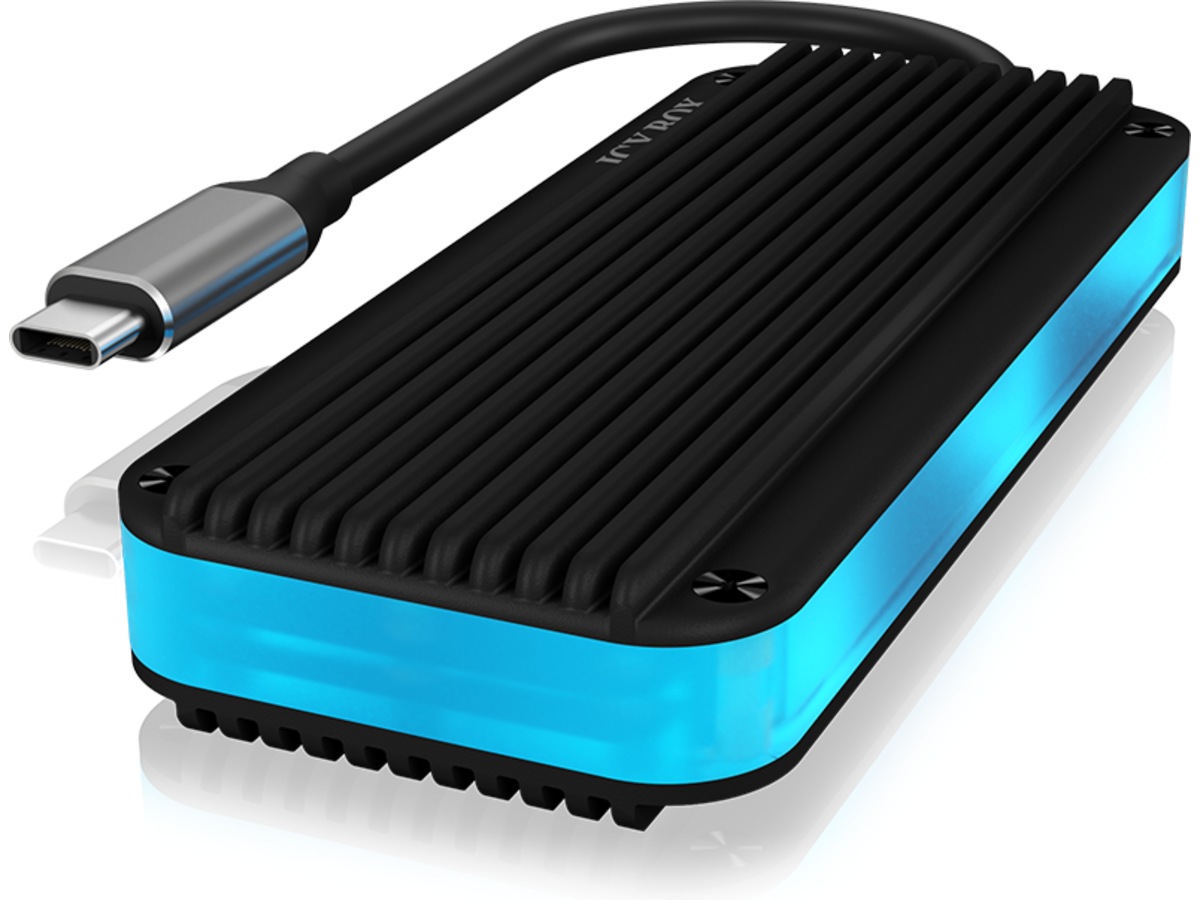 ICY BOX USB Type-C Enclosure for M.2 NVMe SSD - Komplett.dk