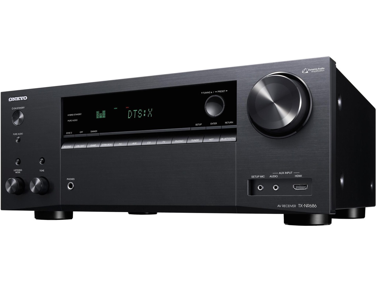 Onkyo TX-NR686 7.2-kanals receiver - Komplett.dk