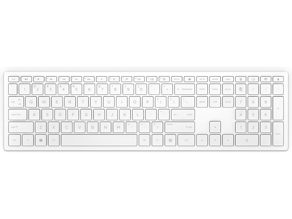 HP Pavilion Wireless Keyboard 600 White - Komplett.dk