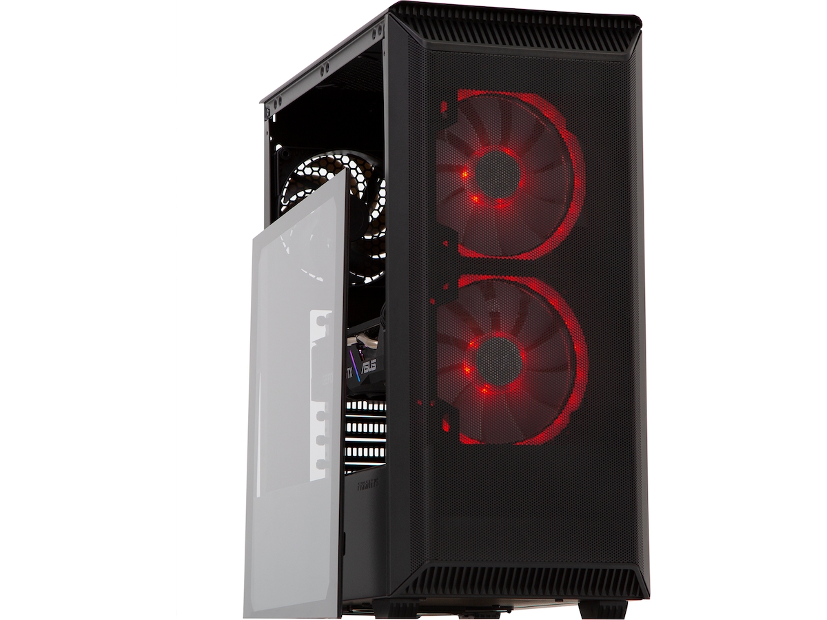 Phanteks Eclipse P300A Air Temp Glass Black - Komplett.dk