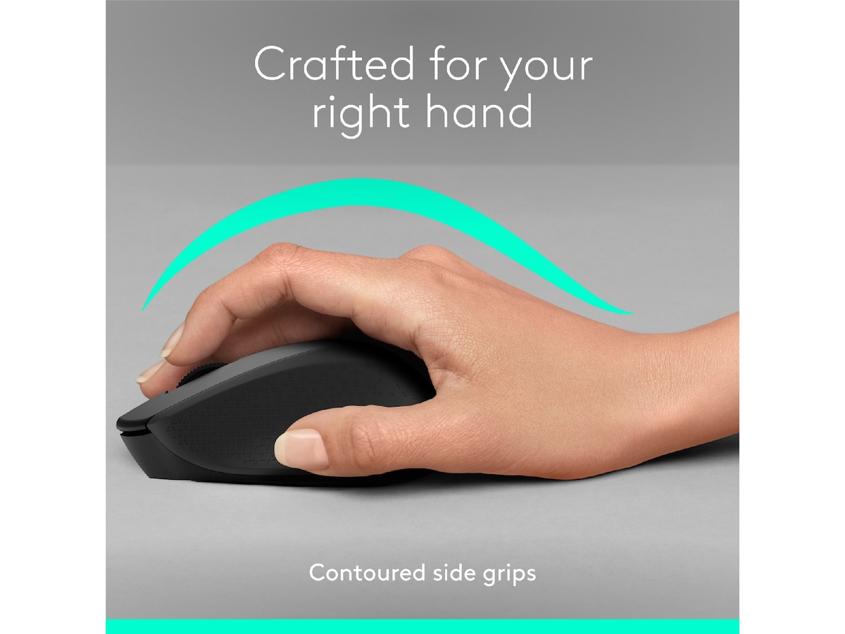 Logitech M330 Silent Plus Trådløs Sort - Mus - Komplett.dk