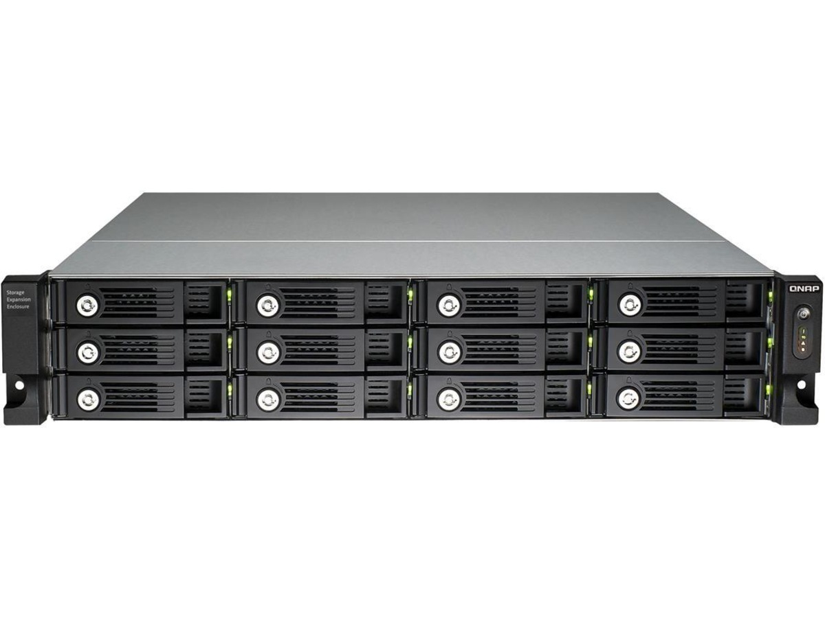 Qnap Rack 12-bay Expansion Unit - Komplett.dk