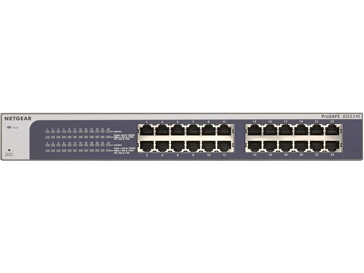 Netgear JGS524E Unmanaged Plus Switch - Komplett.dk