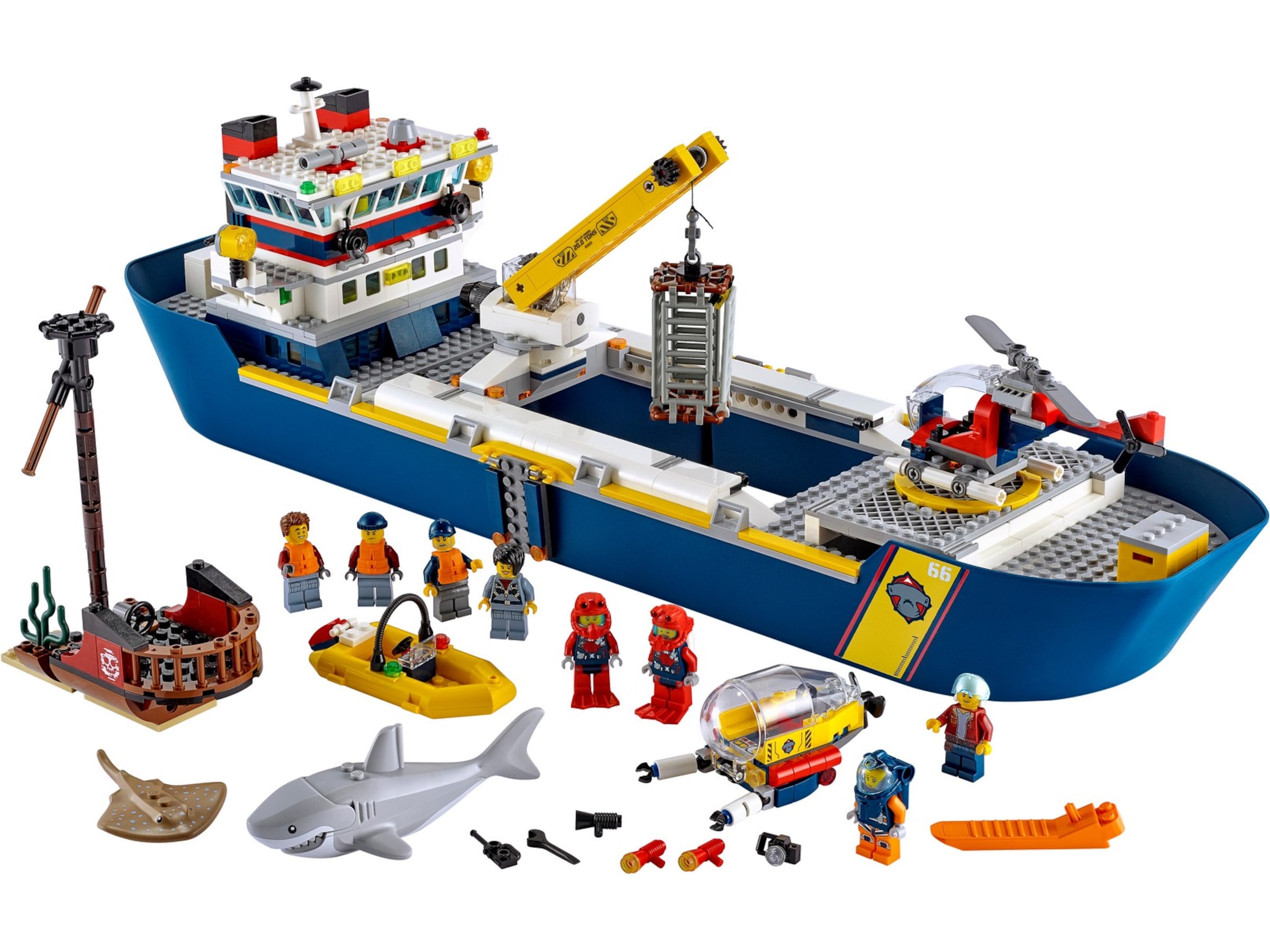 LEGO Forskning Skibe 60266 - Komplett.dk