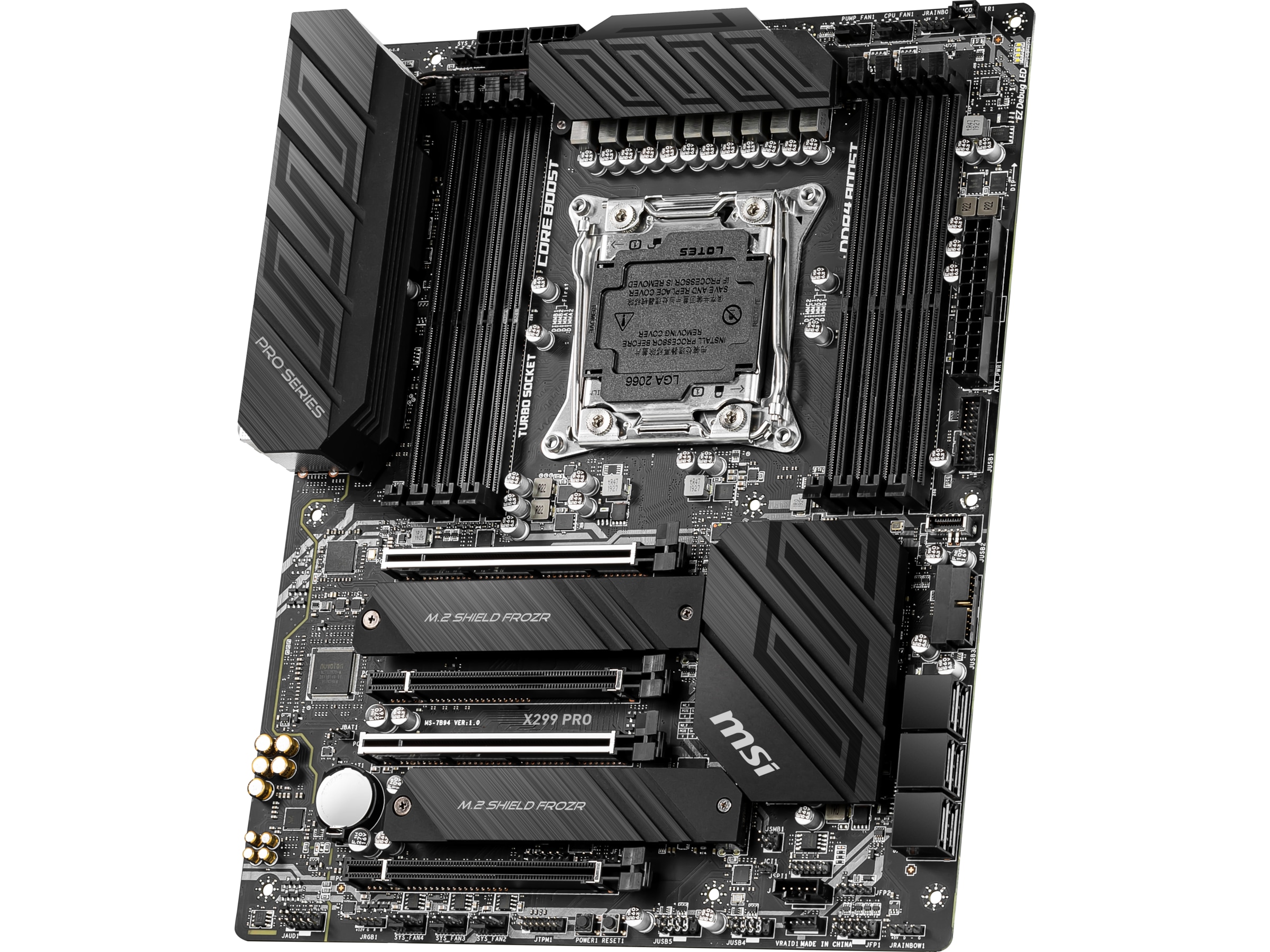 MSI X299 PRO, Socket-2066 - Intel Socket - Komplett.dk