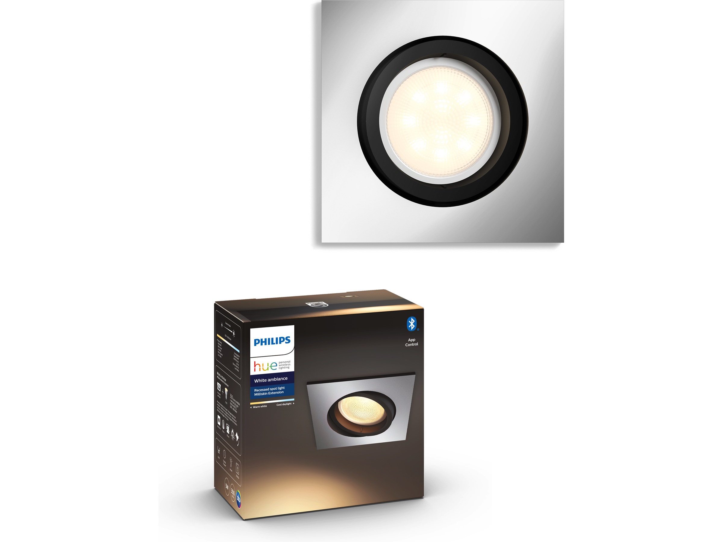 Philips Hue Milliskin indbygningsspot - Komplett.dk