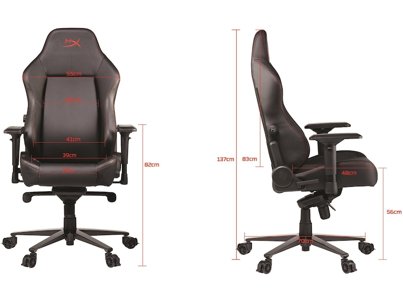 HyperX Stealth Gaming-stol - Komplett.dk