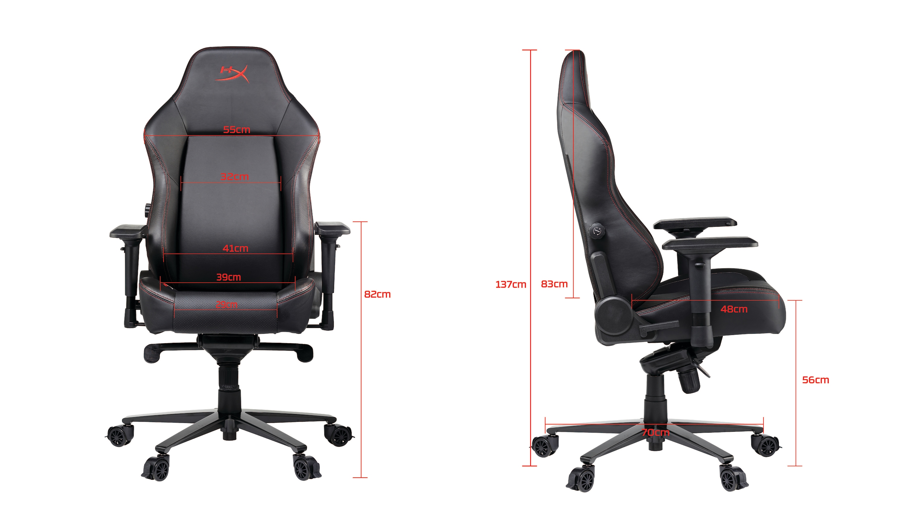 HyperX Stealth Gaming-stol - Komplett.dk